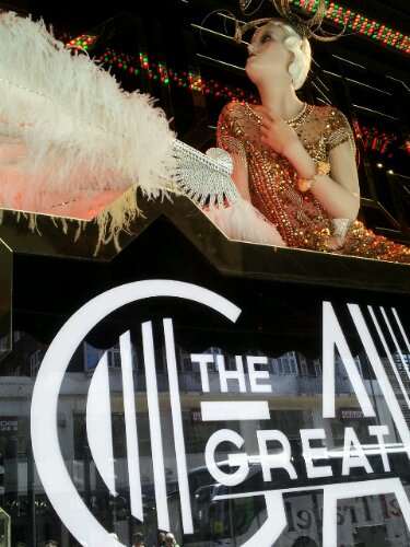 Harrods Great Gatsby Window Display • Inspiring City