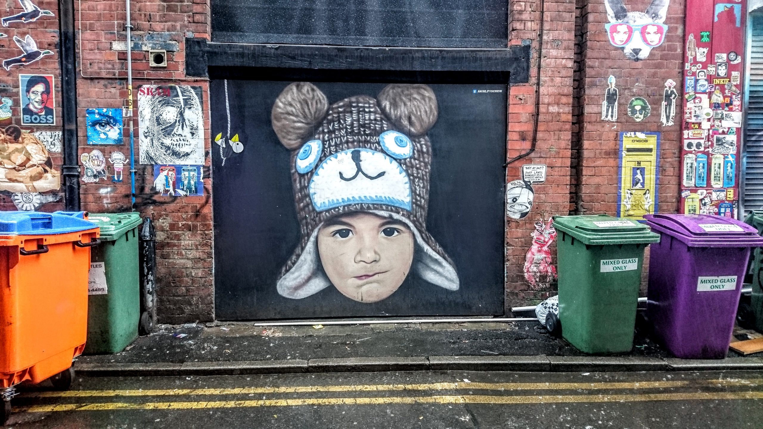 Street Art and Graffiti in Manchester's Northern Quarter • Inspiring City