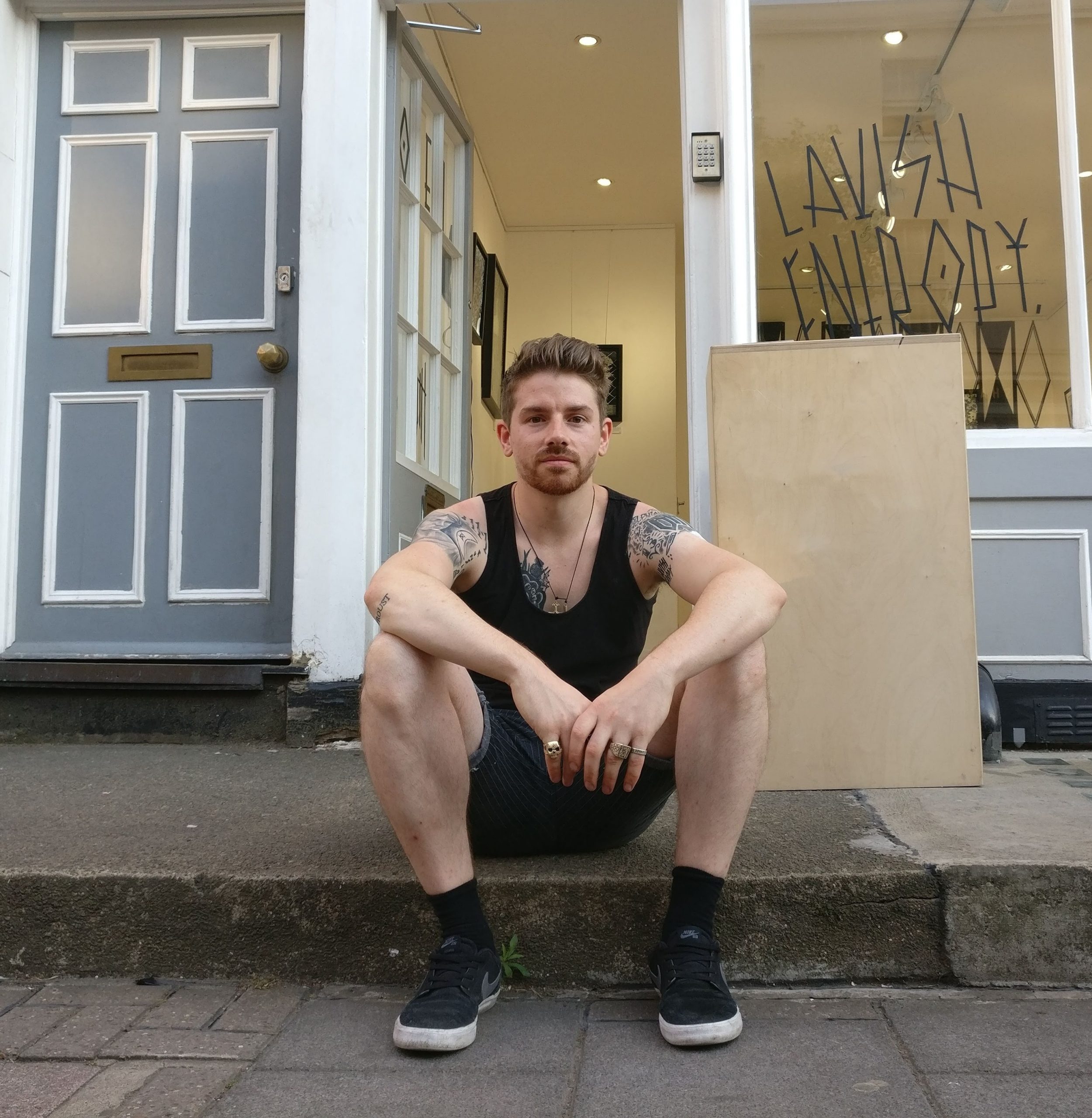 Benjamin Murphy Interview at his solo exhibition in London • Inspiring City