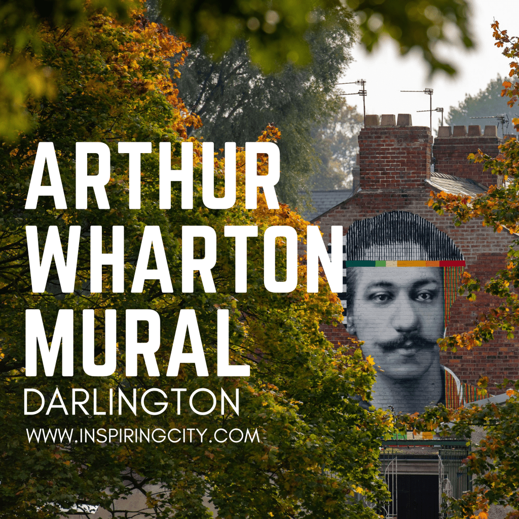 Mural Tribute to Arthur Wharton in Darlington • Inspiring City