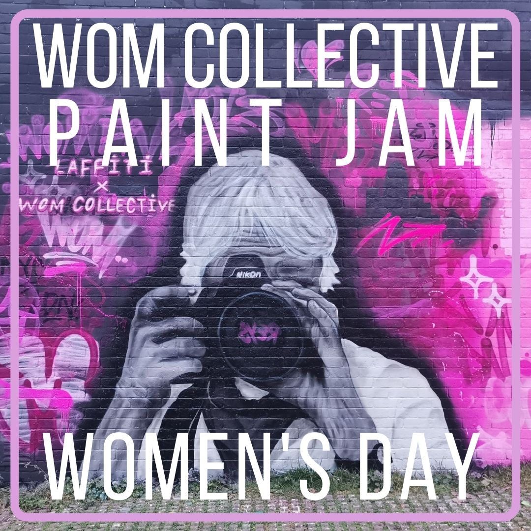 Wom Collective Women's Day Paint Jam • Inspiring City