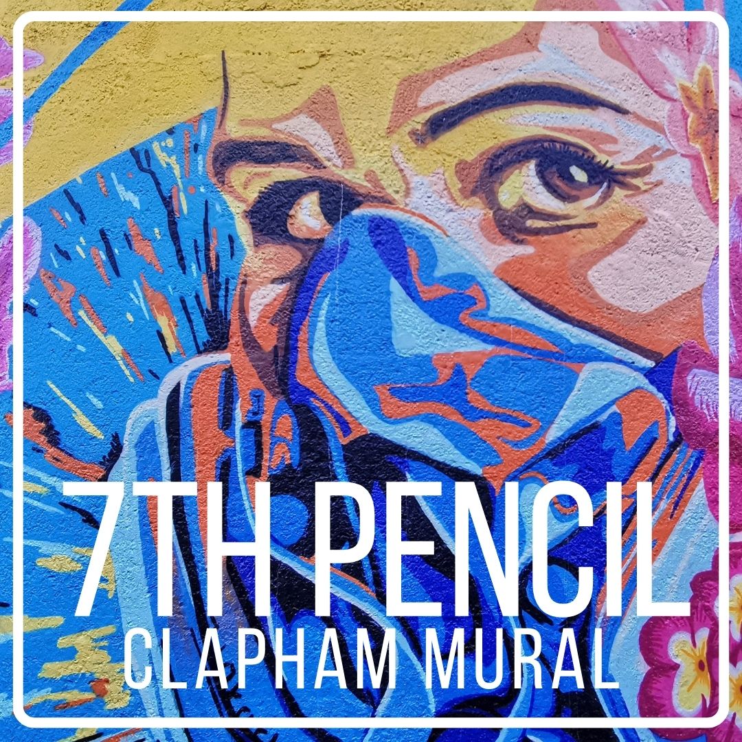 Deep Shelter Mural Painted by 7th Pencil in Clapham North • Inspiring City