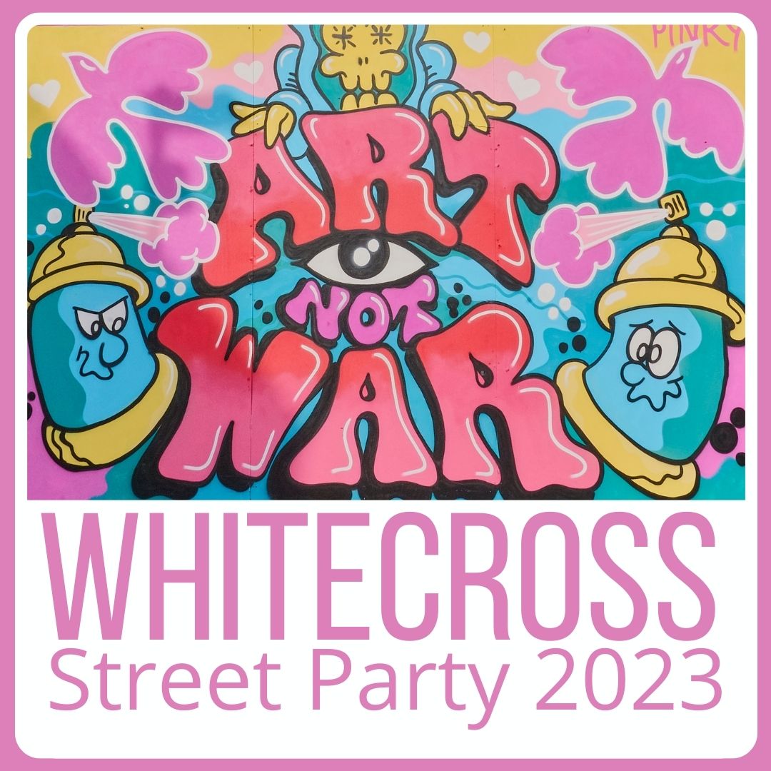 Whitecross Street Party Murals from 2023 • Inspiring City