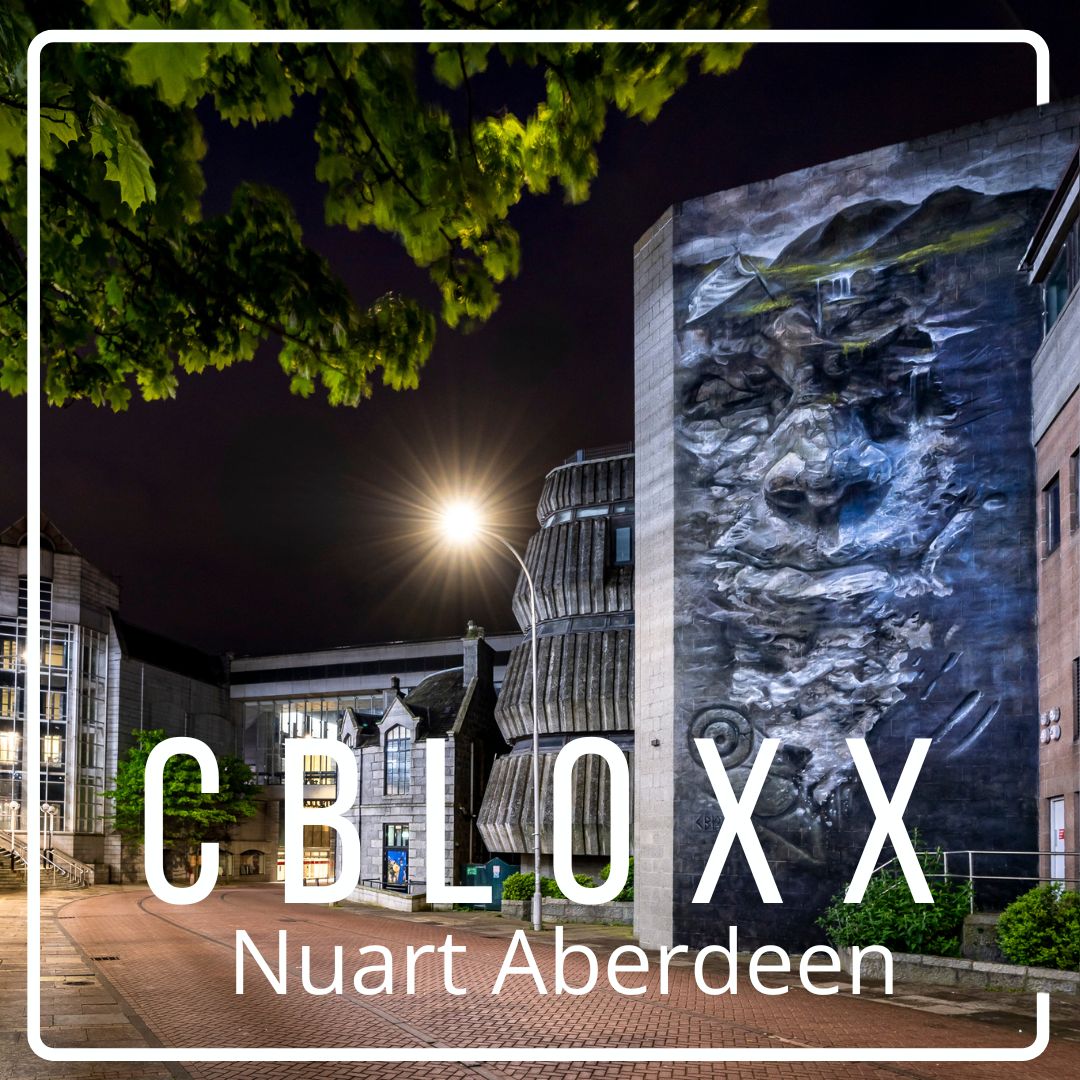 Cbloxx Explores Legacy of the Picts in Aberdeen Mural • Inspiring City