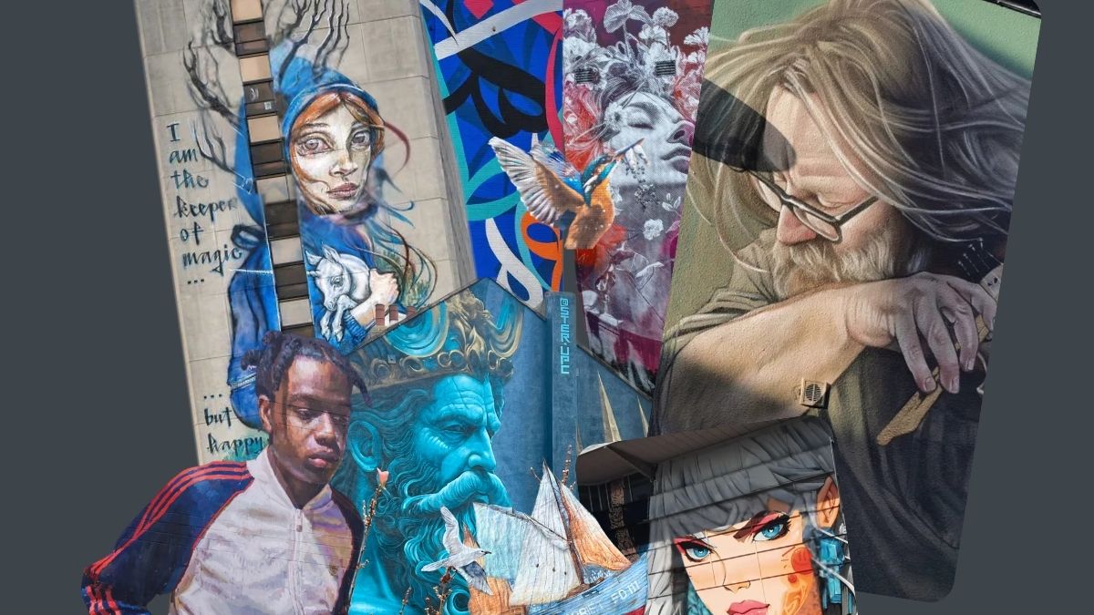 The Greatest UK Murals of 2024 • Inspiring City